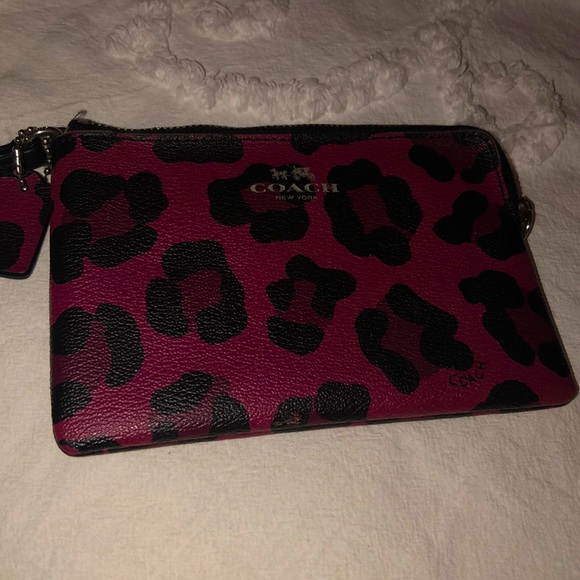 Coach | Bags | Coach Cow Print Coin Purse | Poshmark